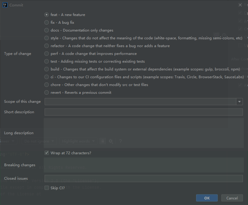 Idea 中 Git Commit Template 插件的使用-码农街 - ZenCoderWu